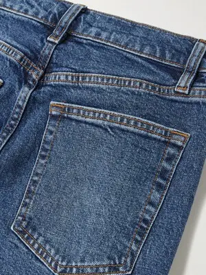 FRAME The Arrow High-rise Flared Jeans - Blue