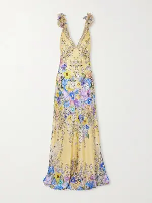 Camilla Open Back Evening Dresses
