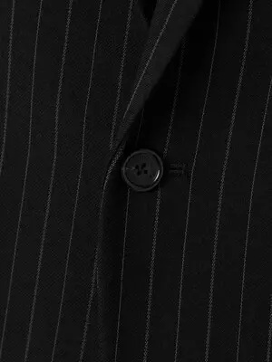 NILI LOTAN Anabel Pinstriped Wool-blend Twill Blazer