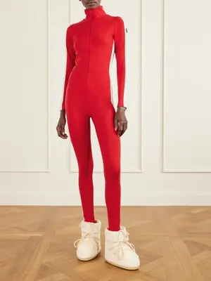 WE NORWEGIANS Voss Two-tone Wool-blend Jumpsuit