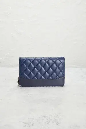 Chanel Calfskin Gabrielle Wallet On Chain