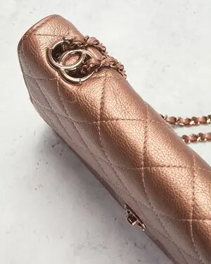 FWRD RENEW Chanel Wallet On Chain - Bronze