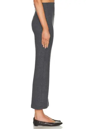 LESET Lauren Crop Flare Pant - Charcoal