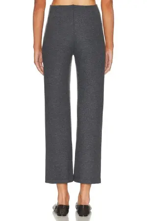 LESET Lauren Crop Flare Pant - Charcoal