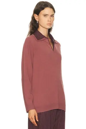 LESET Zoe Yoshi Polo Top