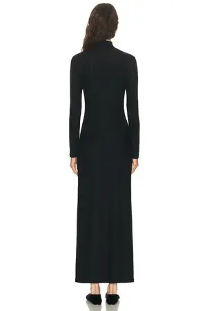 LESET Lauren Turtleneck Maxi Dress