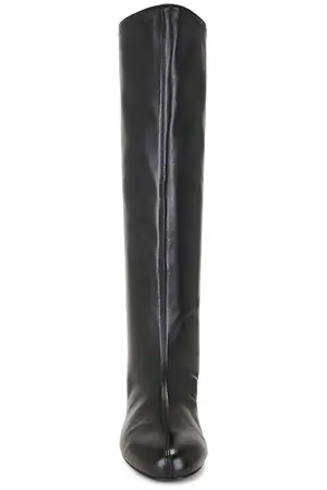 TOTEME Downtown Nappa Knee High Boots - Black