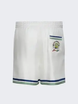 Casablanca Tennis Mascot Drawstring Shorts