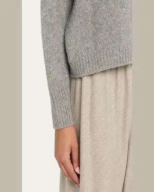 FRAME Cashmere Fleck Cardigan - Silver