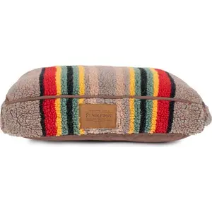 Pendleton Vintage Camp Napper Pet Bed Mineral Umber