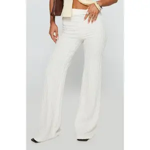 Princess Polly Leisure State Wide Leg Pants - White
