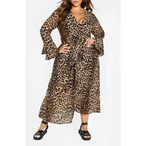 City Chic Draped Day Dresses