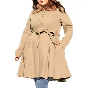 City Chic Wrap Coats For Women