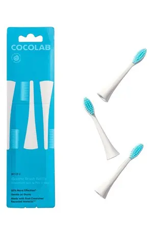 COCOLAB 3-pack Electric Brush Refills - None