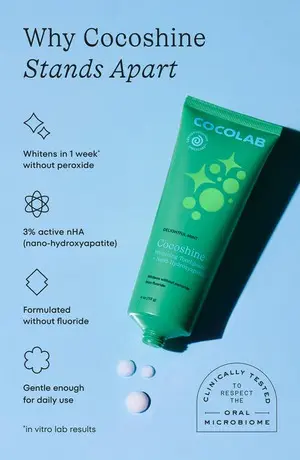 COCOLAB Cocoshine Whitening Toothpaste - Delightful Mint