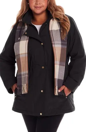 Gallery Water-resistant Insulated Stadium Jacket - Black