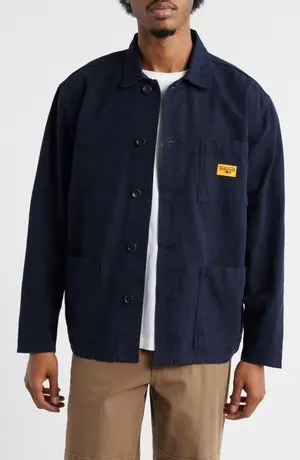 SERVICE WORKS Organic Cotton Button-up Chore Coat