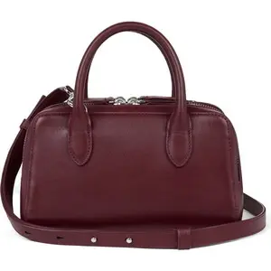 WE-AR4 The Ivy 22 Leather Satchel - Oxblood