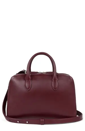 WE-AR4 The Ivy 26 Leather Satchel - Oxblood