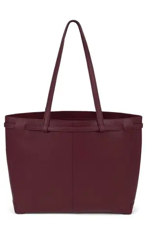 WE-AR4 The Pixie Leather Tote - Cabernet