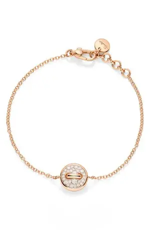 Pomellato Pom Pom Pavé Diamond Dot Bracelet - Pearl
