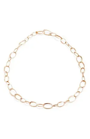 Pomellato 18k Chain Link Necklace - Rose Gold