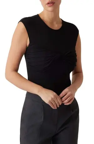 MARCIANO Amelia Twist Front Top