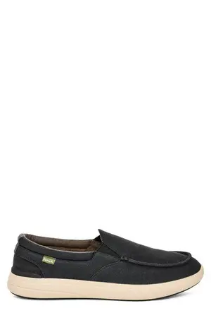 Sanuk Happy Hour Lite Resort Slip-on Sneaker - Black