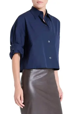 TWP Next Ex Cotton Button-up Blouse