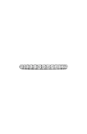 David Yurman Cable Collectibles® Stack Ring In Sterling Silver With Diamonds - Silver Pave