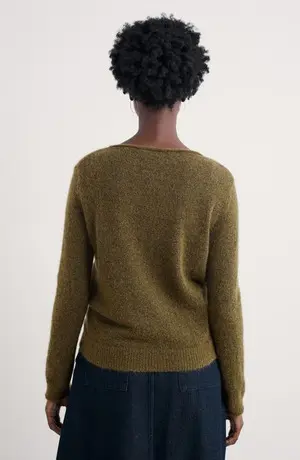 SEASALT CORNWALL Lily Bell Wool & Mohair Blend Sweater