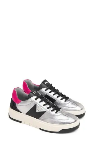 NEROGIARDINI Retro Leather And Suede Sneakers