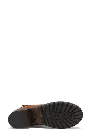 TAOS Crave Leather Combat Boots - Tan