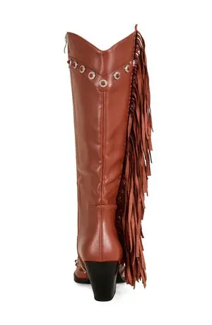 AZALEA WANG Pelagius Fringe Western Boot