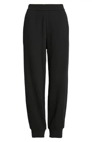 Eileen Fisher Waffle Knit Jogger Pants - Black