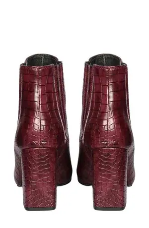 SAINT G Edwina Chelsea Boot - Burgundy