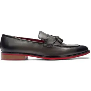 CARLOS BY CARLOS SANTANA Encore Tassel Loafer - Grey Leather