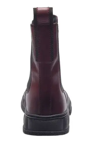 A. VEER Stratus Chelsea Boot - Bordeaux Leather