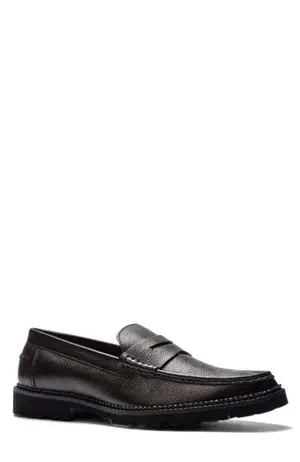A. VEER Jasper Penny Loafers - Brown Leather
