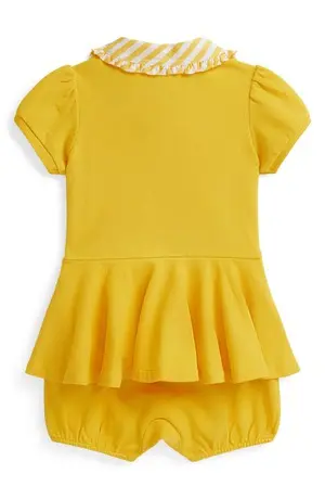 Ralph Lauren Stretch Cotton Shortall - Racing Yellow