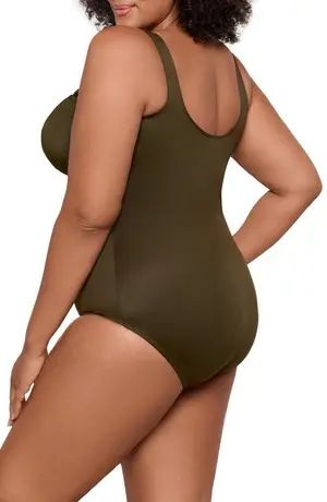 MIRACLESUIT® Solid Revele One-piece Swimsuit - Nori