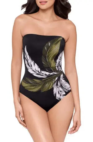 Miraclesuit Boca Grande Avanti Strapless One-piece Swimsuit