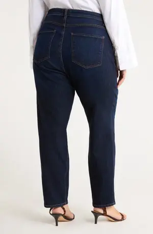 Kut From The Kloth Naomi High-waist Ankle Straight-leg Jeans