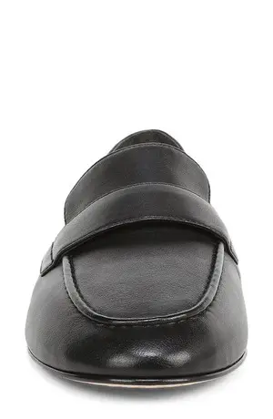 Vince Tommi Leather Loafer - Black