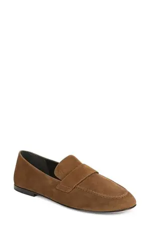 Vince Tommi Leather Loafer - Elmwood