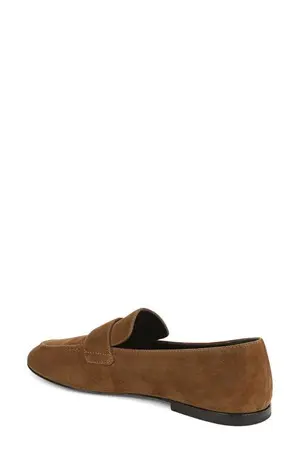 Vince Tommi Leather Loafer - Elmwood