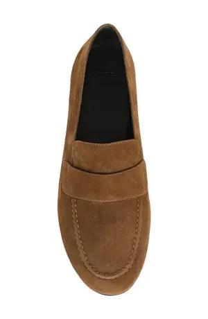 Vince Tommi Leather Loafer - Elmwood