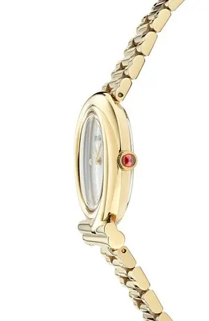 FERRAGAMO Gancini Twisted Diamond Bracelet Watch