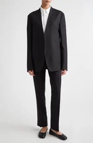 MAISON MARGIELA Minimal Virgin Wool Blazer