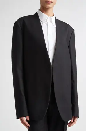 MAISON MARGIELA Minimal Virgin Wool Blazer
